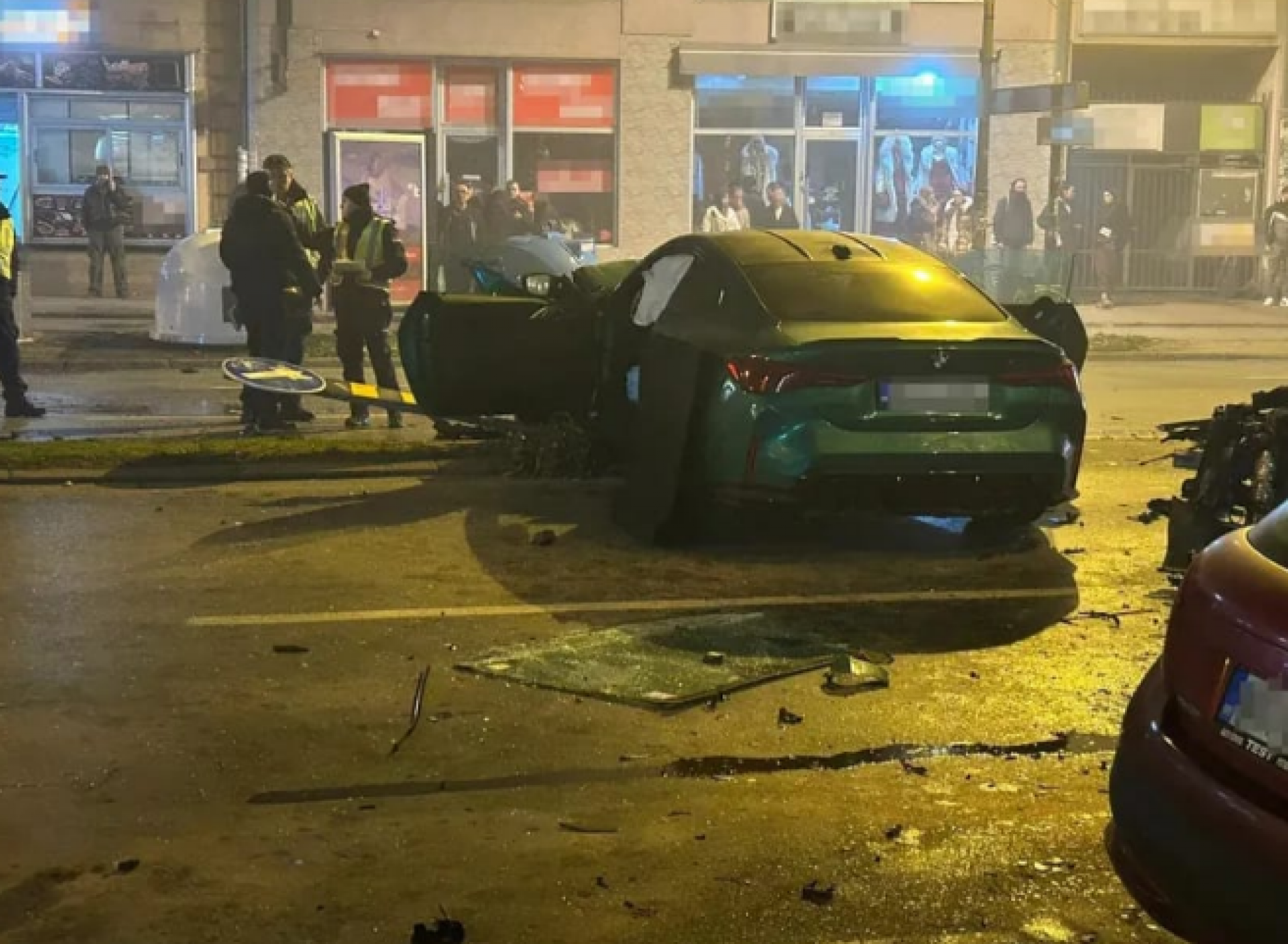 ČUO SAM UPOZORENJE DA ZELENI BMW JURCA ULICAMA Kolege stradalog ...